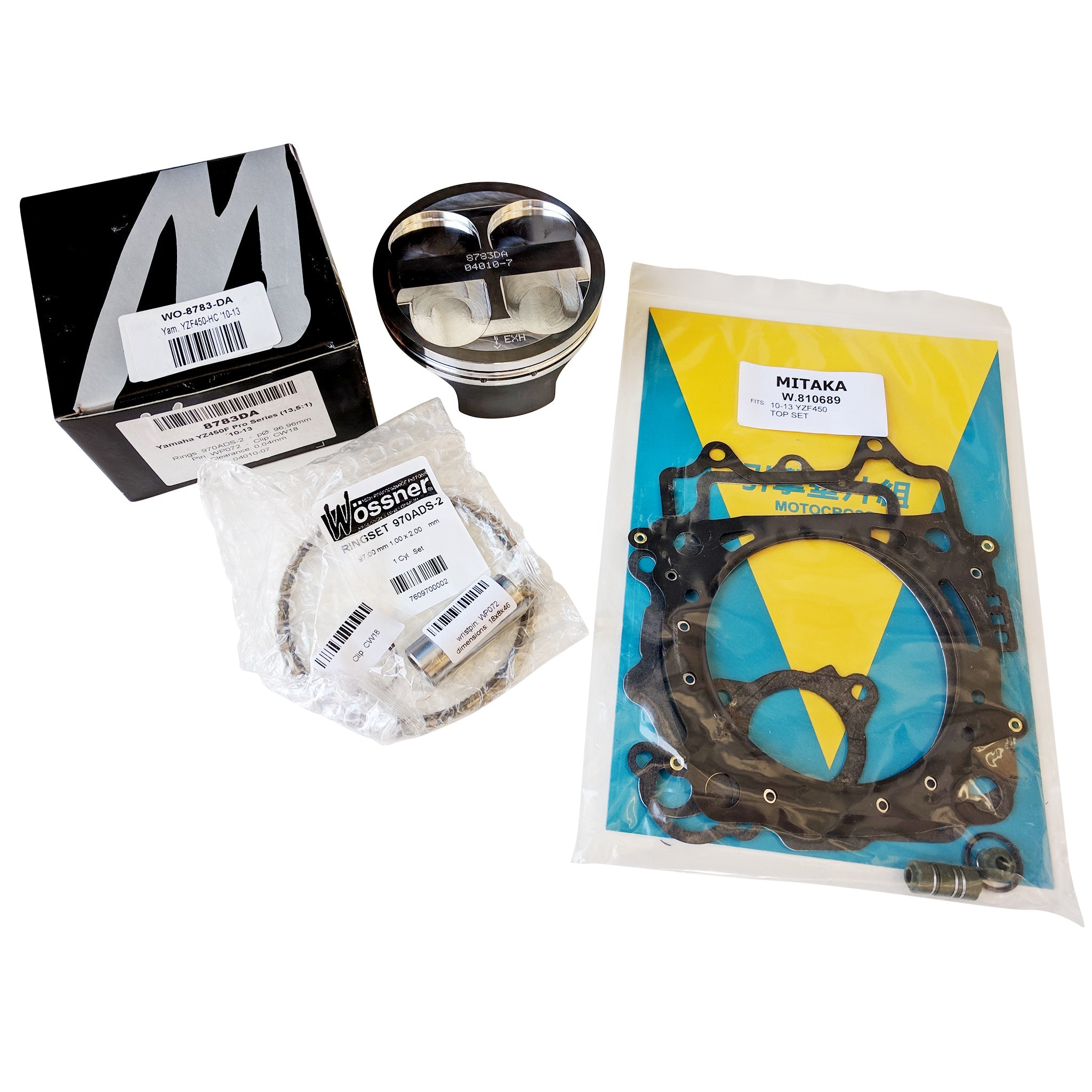 KTM 350 SXF 2011-2015 Top End Engine Rebuild Kit Wossner GP Racer ...